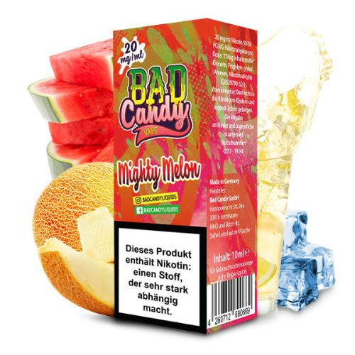 Nic Salt Liquid Bad Candy Mighty Melon 10mg online kaufen